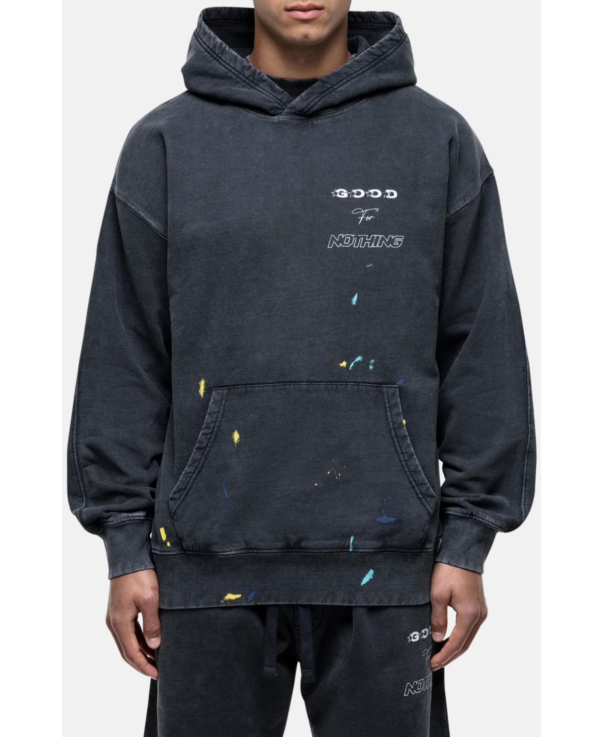 Click here for Good For Nothing Womens Nevada Black Paint Relaxed... prices