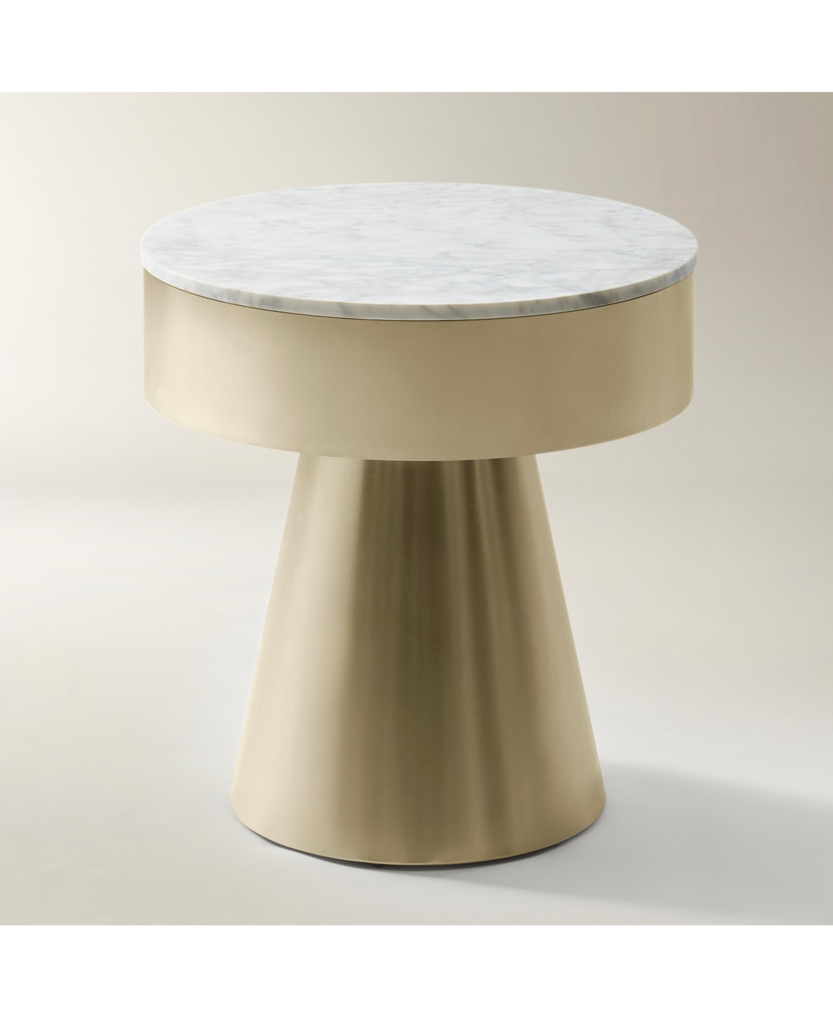 Click here for Z Gallerie Flare End Table/Nightstand - White prices