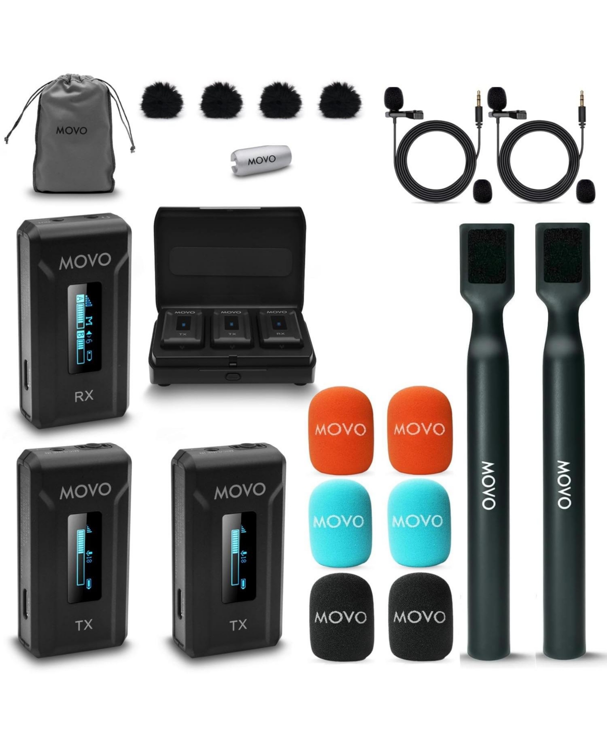 Click here for Movo Wmx-2-duo Dual Microphone Compact Wireless Sy... prices