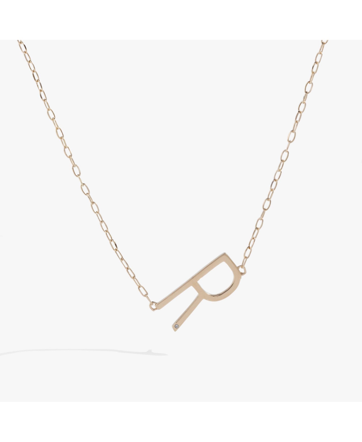 Click here for Precious Elongated Initial L - Gold (Alphabet R) prices