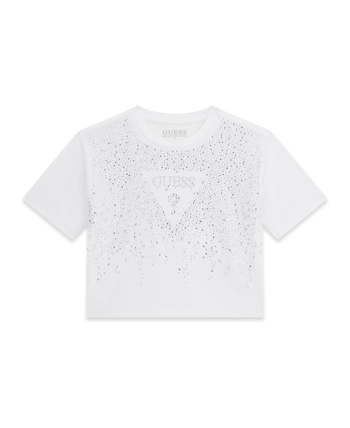 Click here for Guess Girls 7-16 Round Neck T-Shirt - White prices