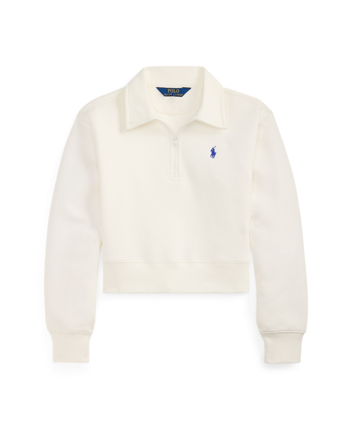 Click here for Polo Ralph Lauren Girls 7-16 Collared Boxy Sweater... prices