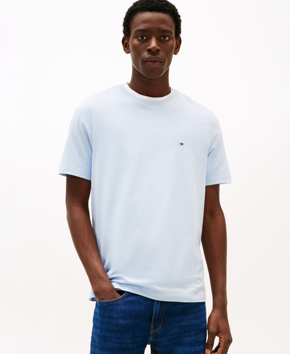 Click here for Tommy Hilfiger Mens Regular-Fit Essential T-Shirt... prices