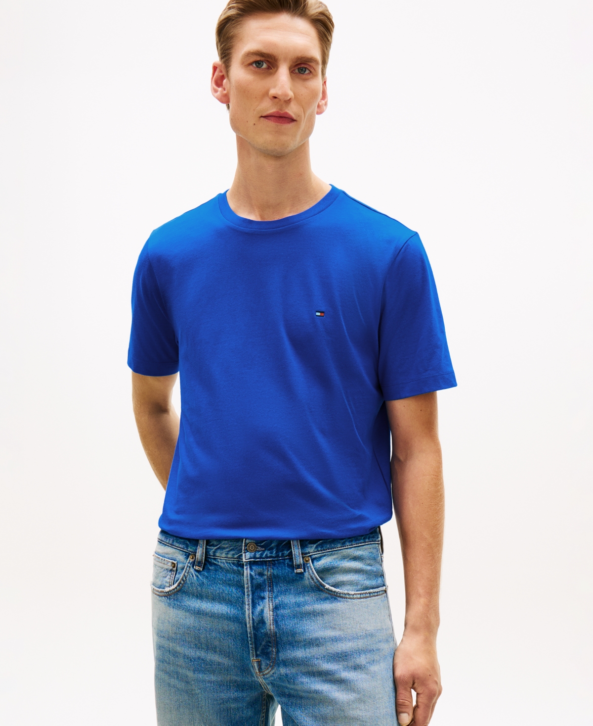 Click here for Tommy Hilfiger Mens Regular-Fit Essential T-Shirt... prices