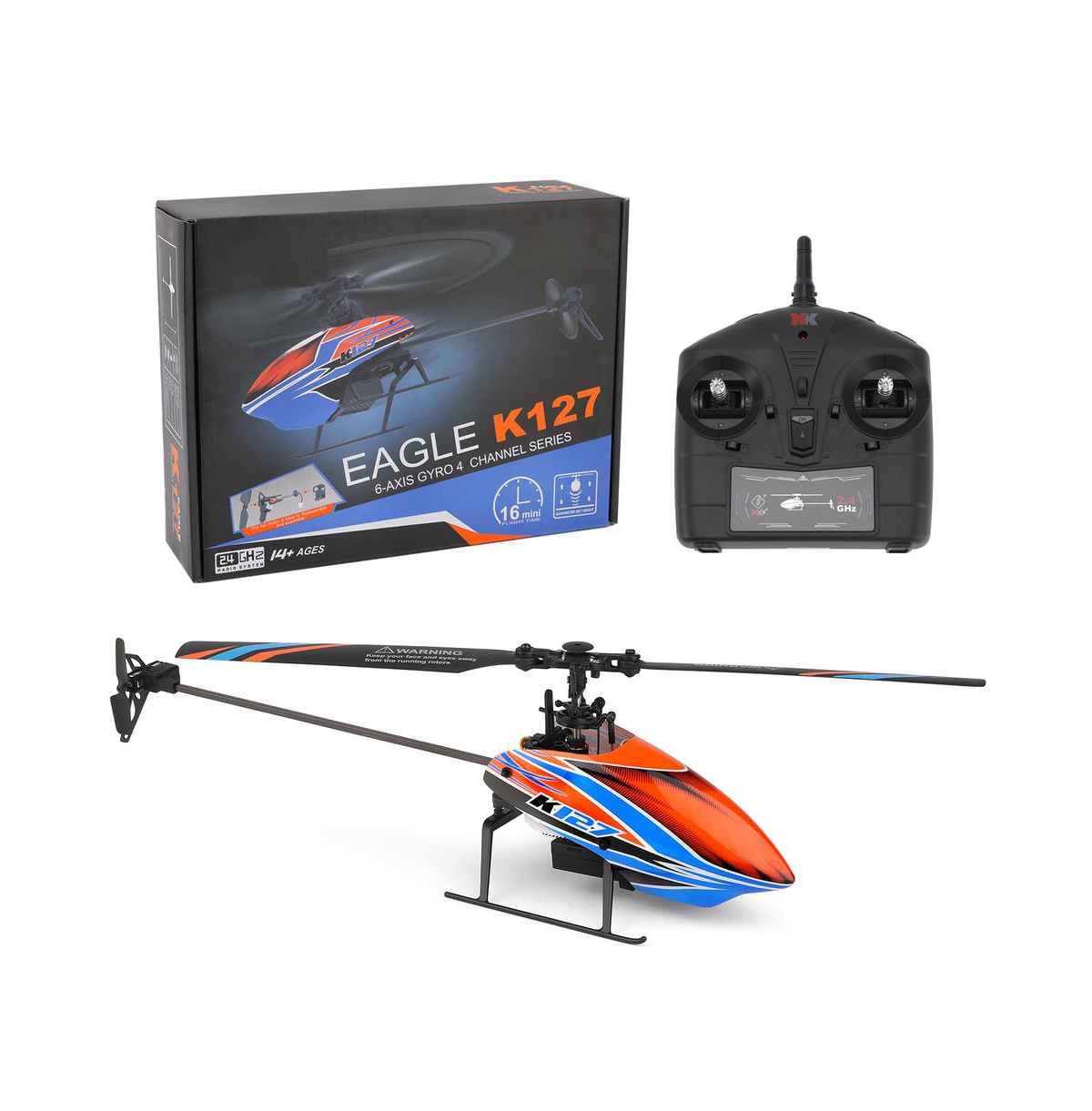 Click here for Bruce & Shark 2.4G 4-Channel Rc Helicopter with Au... prices