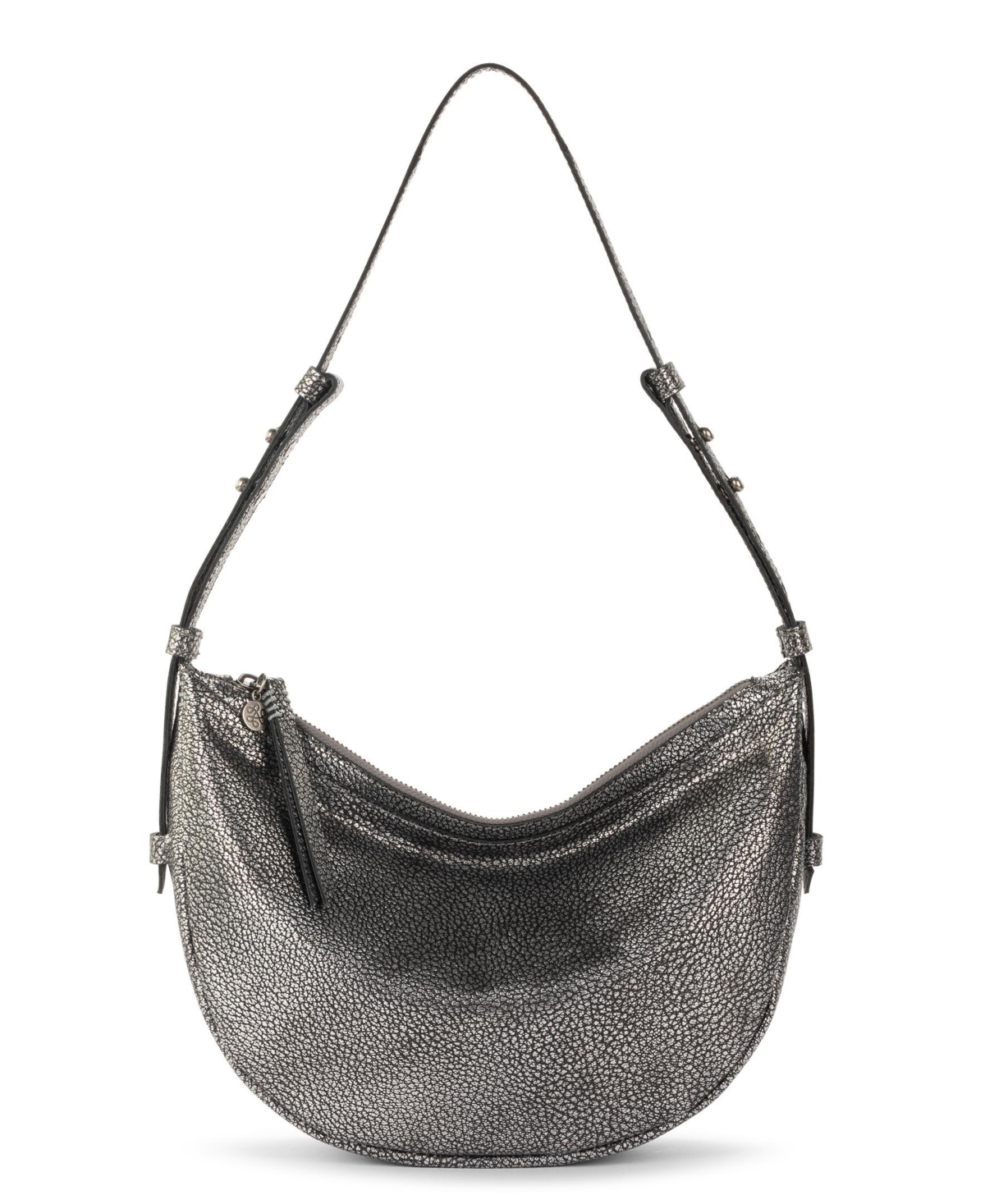 Click here for The Sak Tess Leather Medium Shoulder Bag - Dark Si... prices