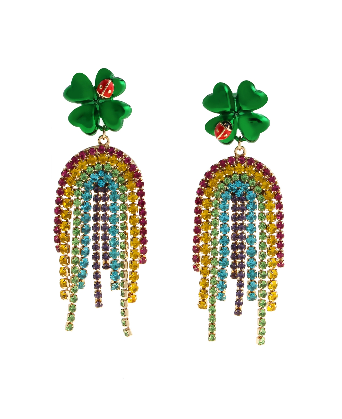 Click here for Betsey Johnson Faux Stone Paddys Princess Shamrock... prices