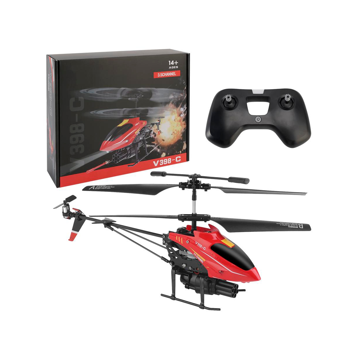 Click here for Bruce & Shark 2.4G Rc Helicopter with Lights  6-Ax... prices