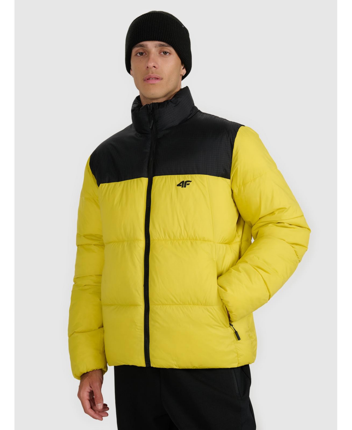 Click here for 4F Mens jacket with synthetic filling - yellow - Y... prices