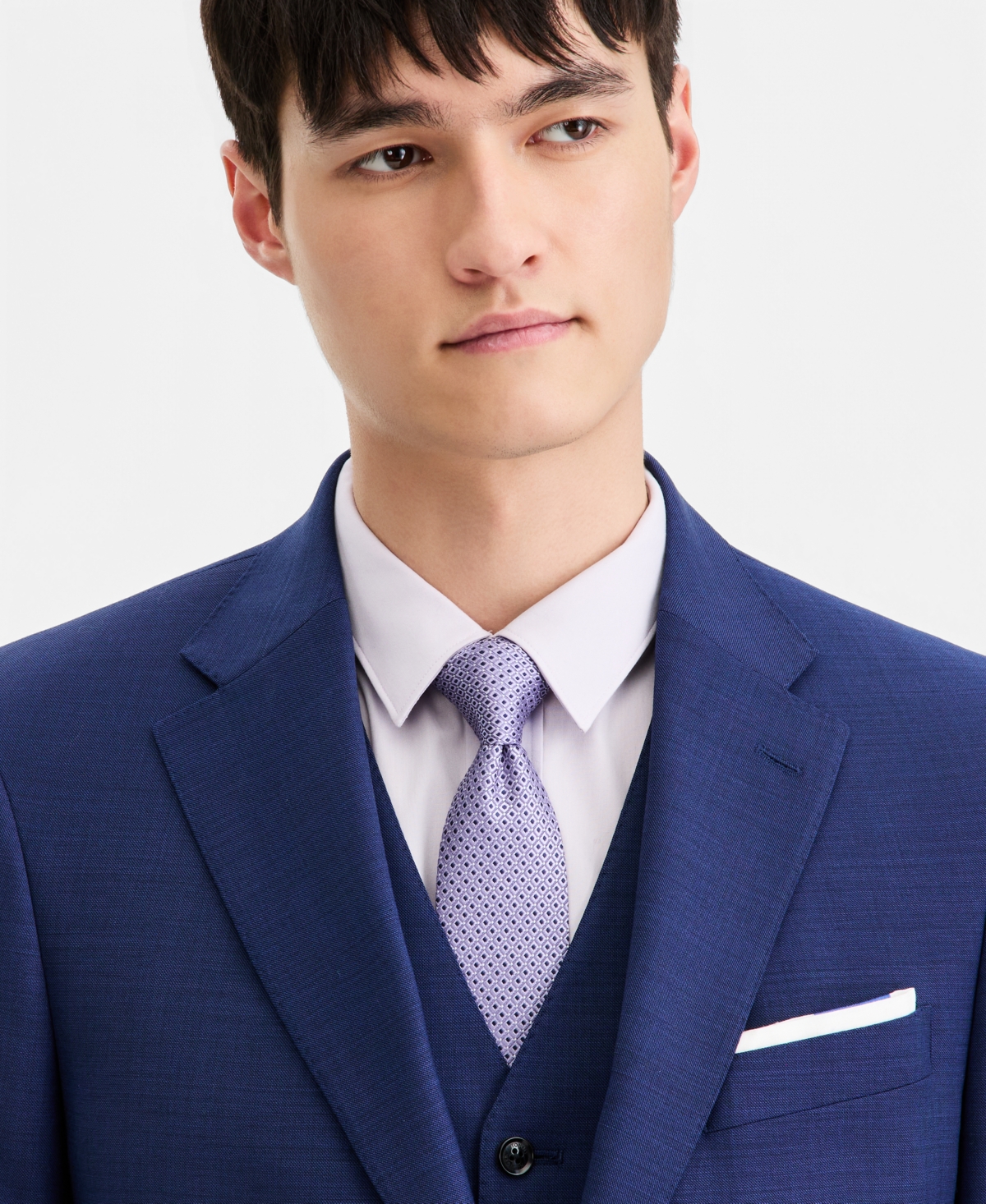 Click here for Tommy Hilfiger Mens Modern-Fit Wool-Blend Suit Sep... prices