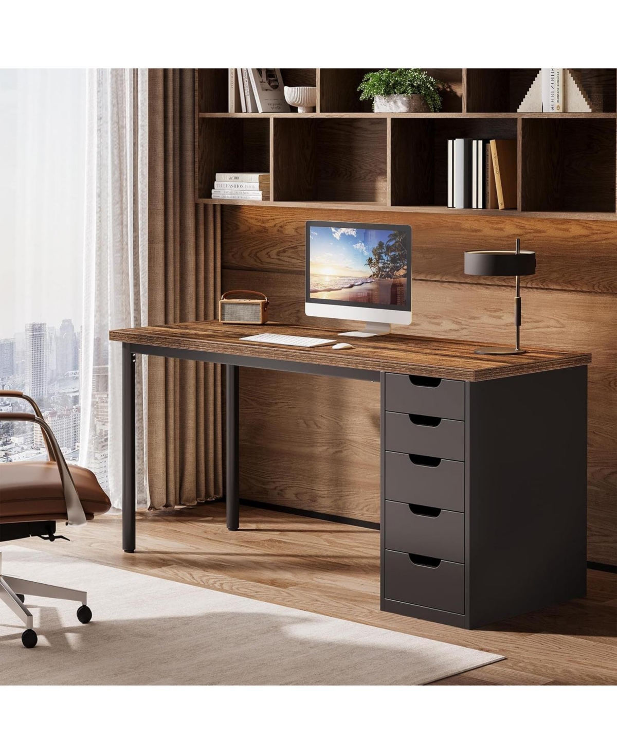 Click here for Tribesigns Modern Computer Desk  Simple Style  47... prices