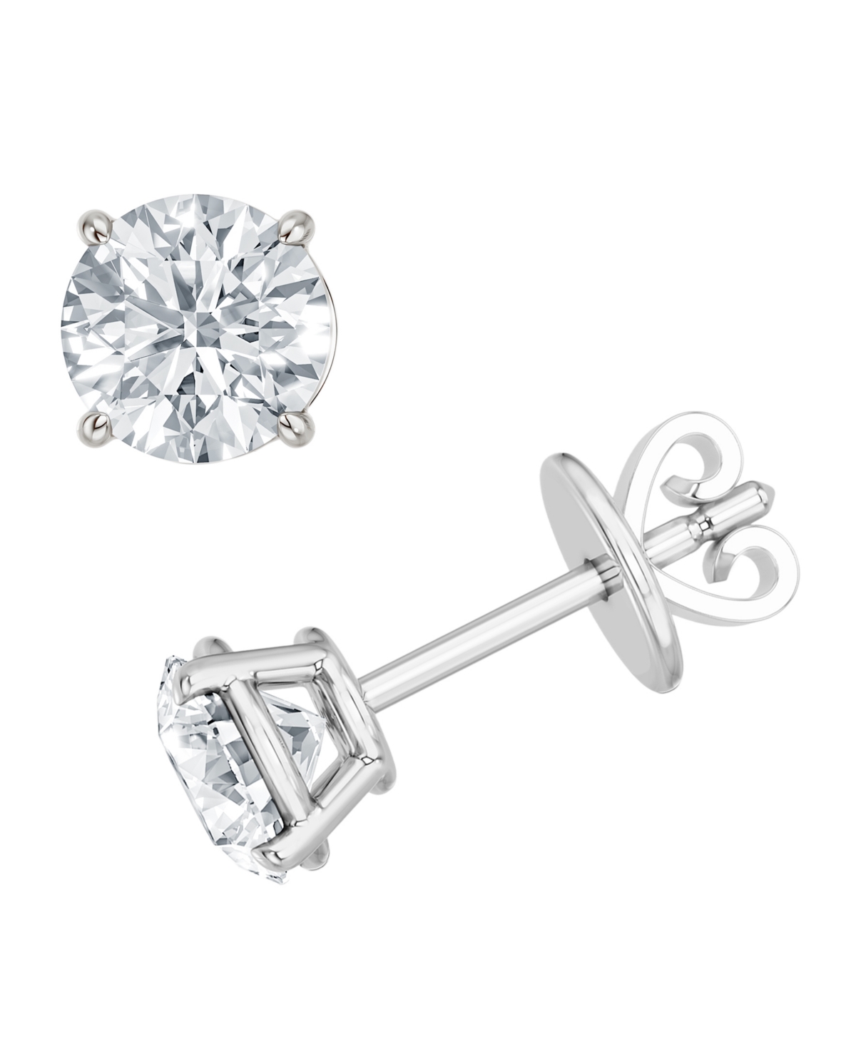 Click here for Forever Grown Diamonds Lab-Grown Diamond Earrings... prices