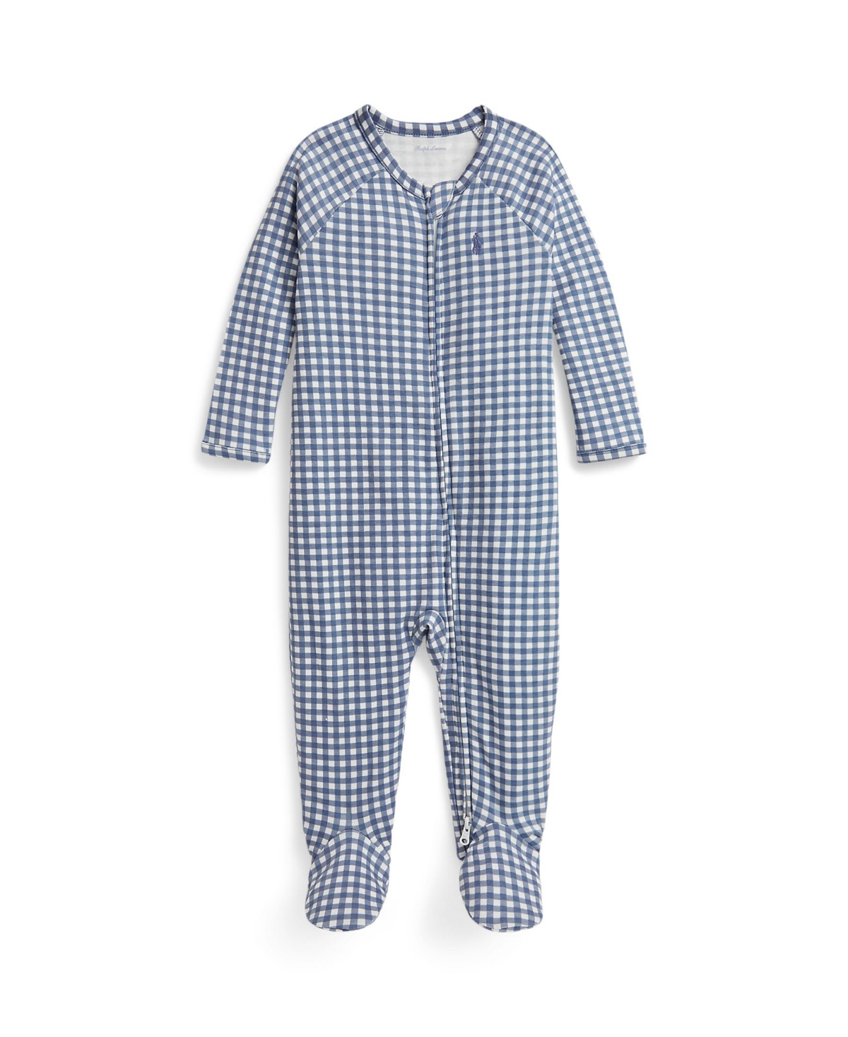 Click here for Polo Ralph Lauren Baby Boys Gingham Crewneck Foote... prices