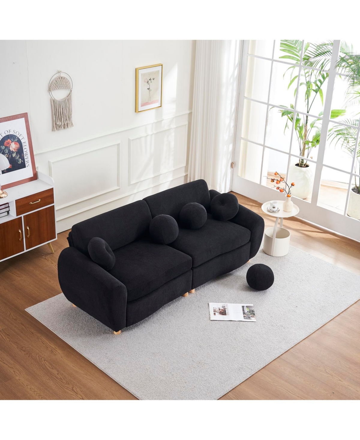 Click here for Streamdale Furniture Green Chenille Sofa Couch - B... prices