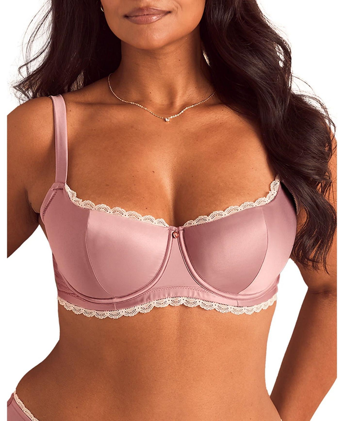 Click here for Adore Me Womens Elsie Contour Balconette Bra - Med... prices
