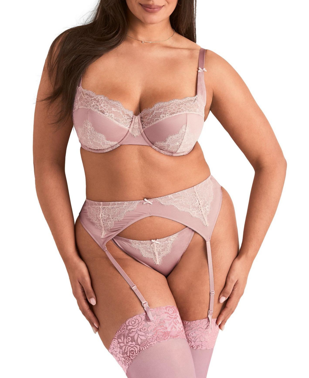 Click here for Adore Me Womens Amrenn Garter Belt Lingerie - Medi... prices