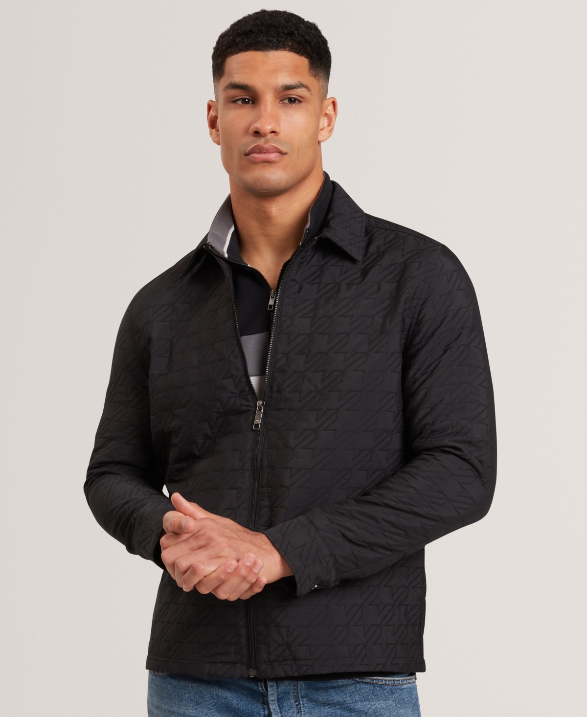 Click here for Ted Baker Mens Thova Quilted Point Collar Jacket -... prices