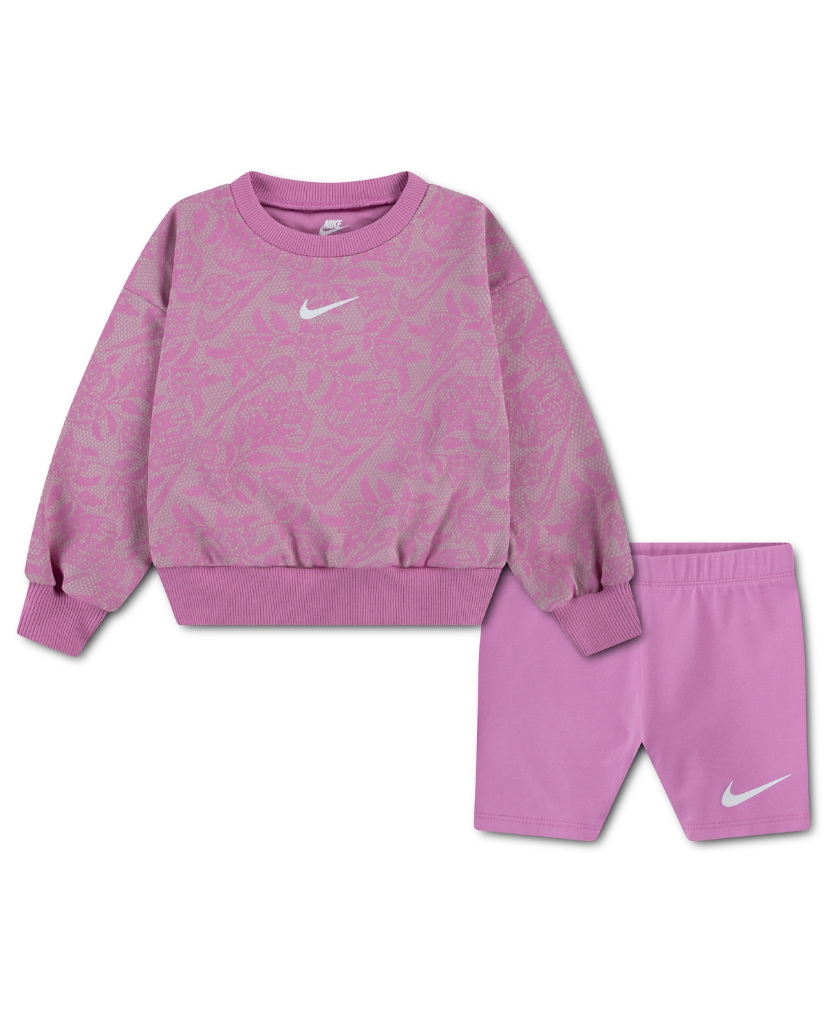 Click here for Nike Girls Toddler 2T-4T Lace It Up Crewneck Top a... prices