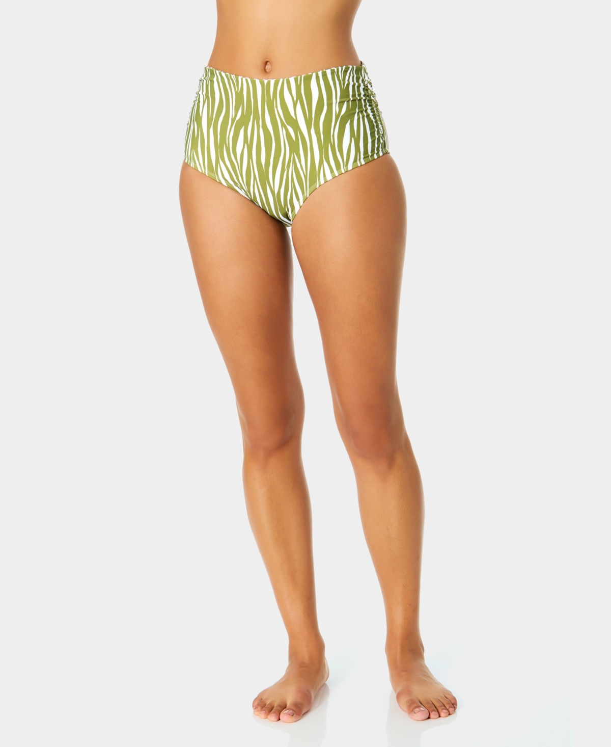 Click here for Anne Cole Womens High-Waist Shirred Swim Bottoms -... prices