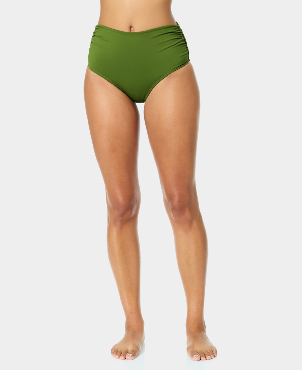 Click here for Anne Cole High-Waist Bikini Bottoms - Olive prices