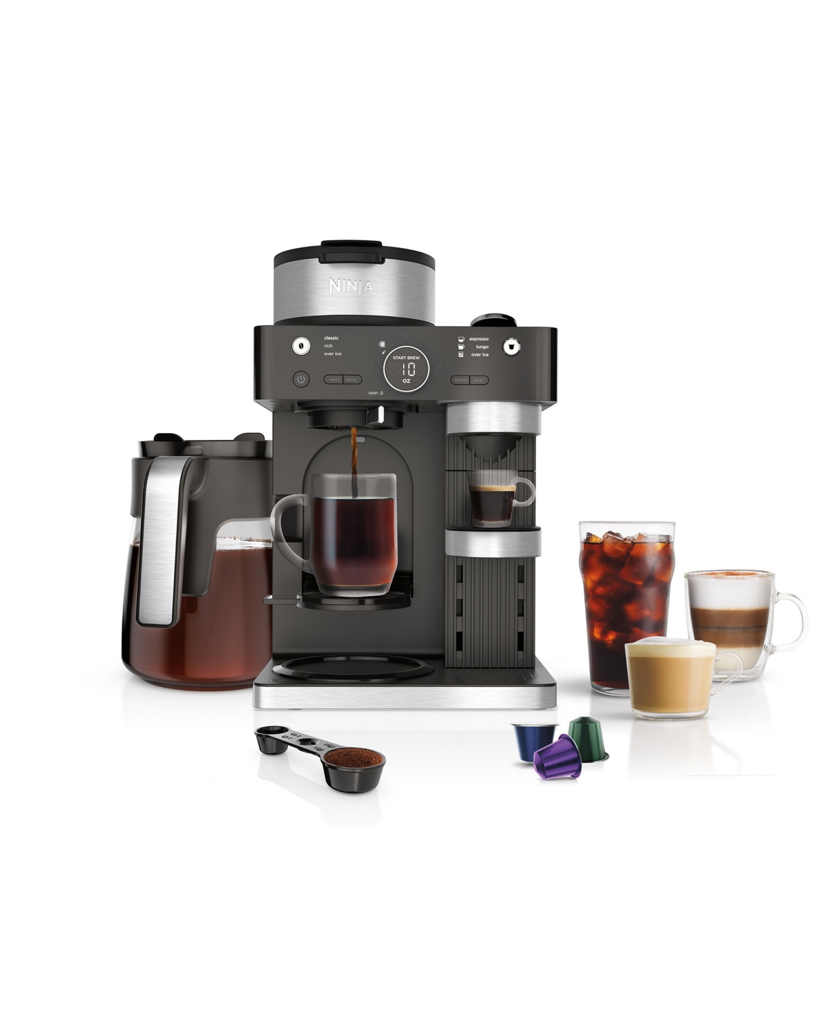 Click here for Ninja 12-Cup Espresso & Coffee Barista System with... prices