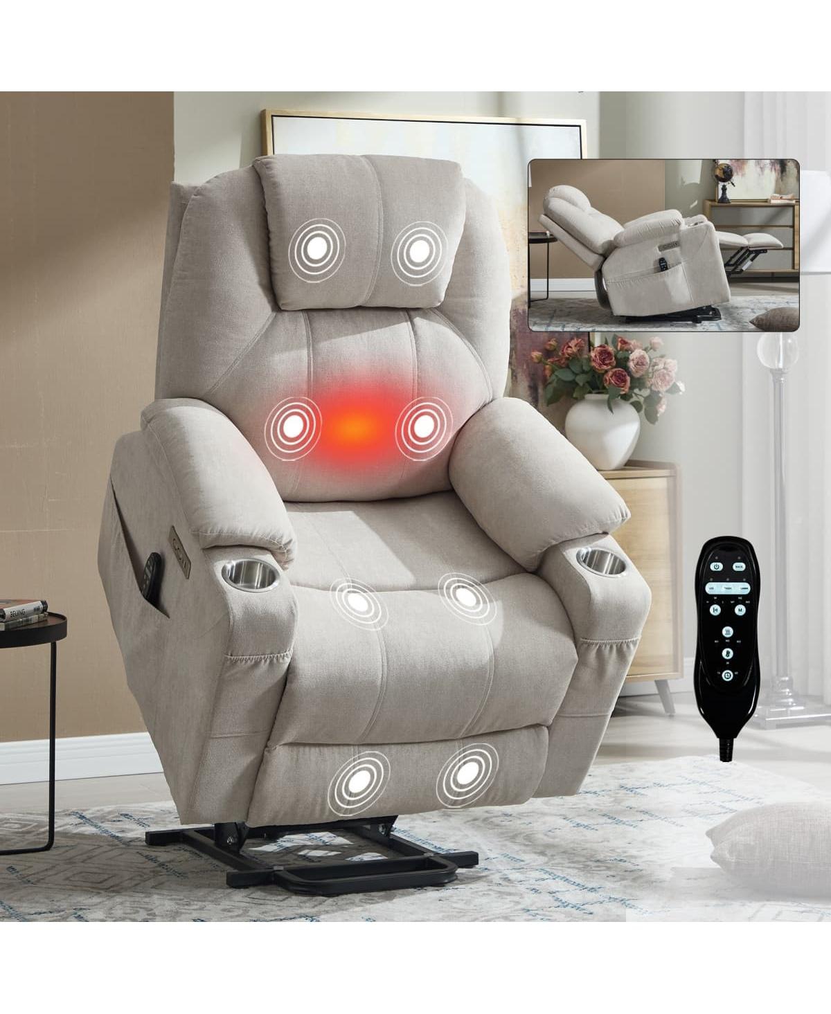 Click here for Maison Boucle Power Lift Recliner Chair with Heat... prices
