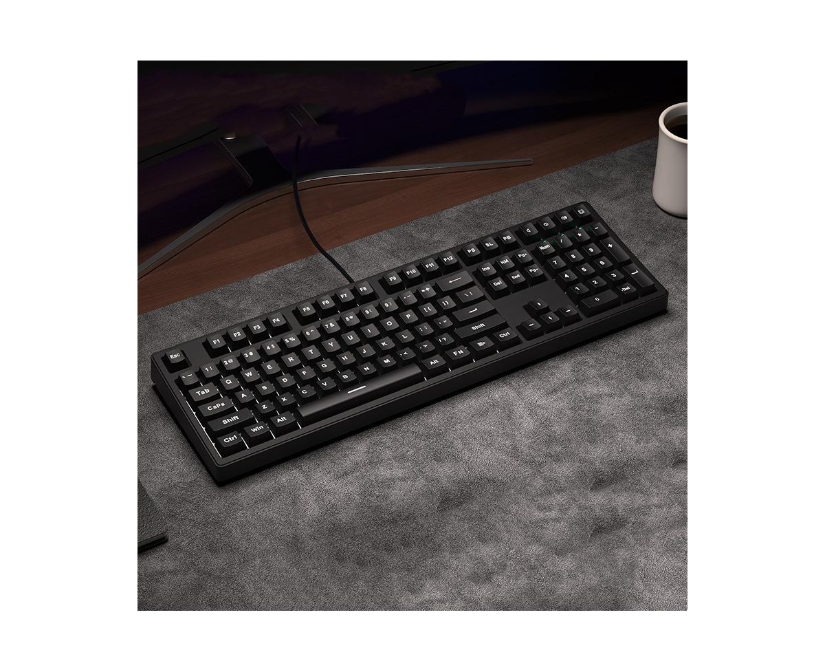 Click here for Risokeys 108-key wired mechanical keyboard: hot-sw... prices