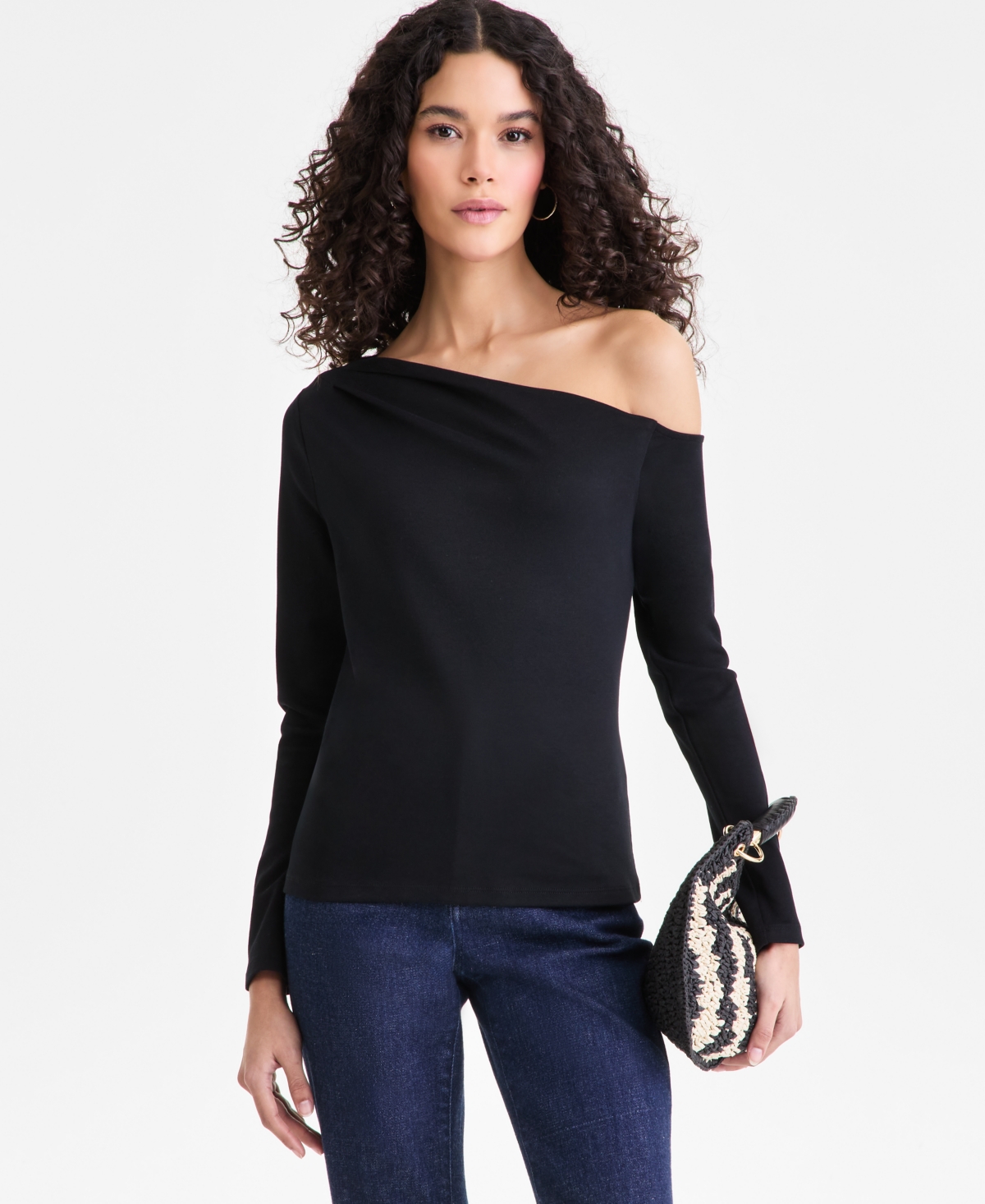 Click here for I.n.c. International Concepts Womens Long Sleeve O... prices