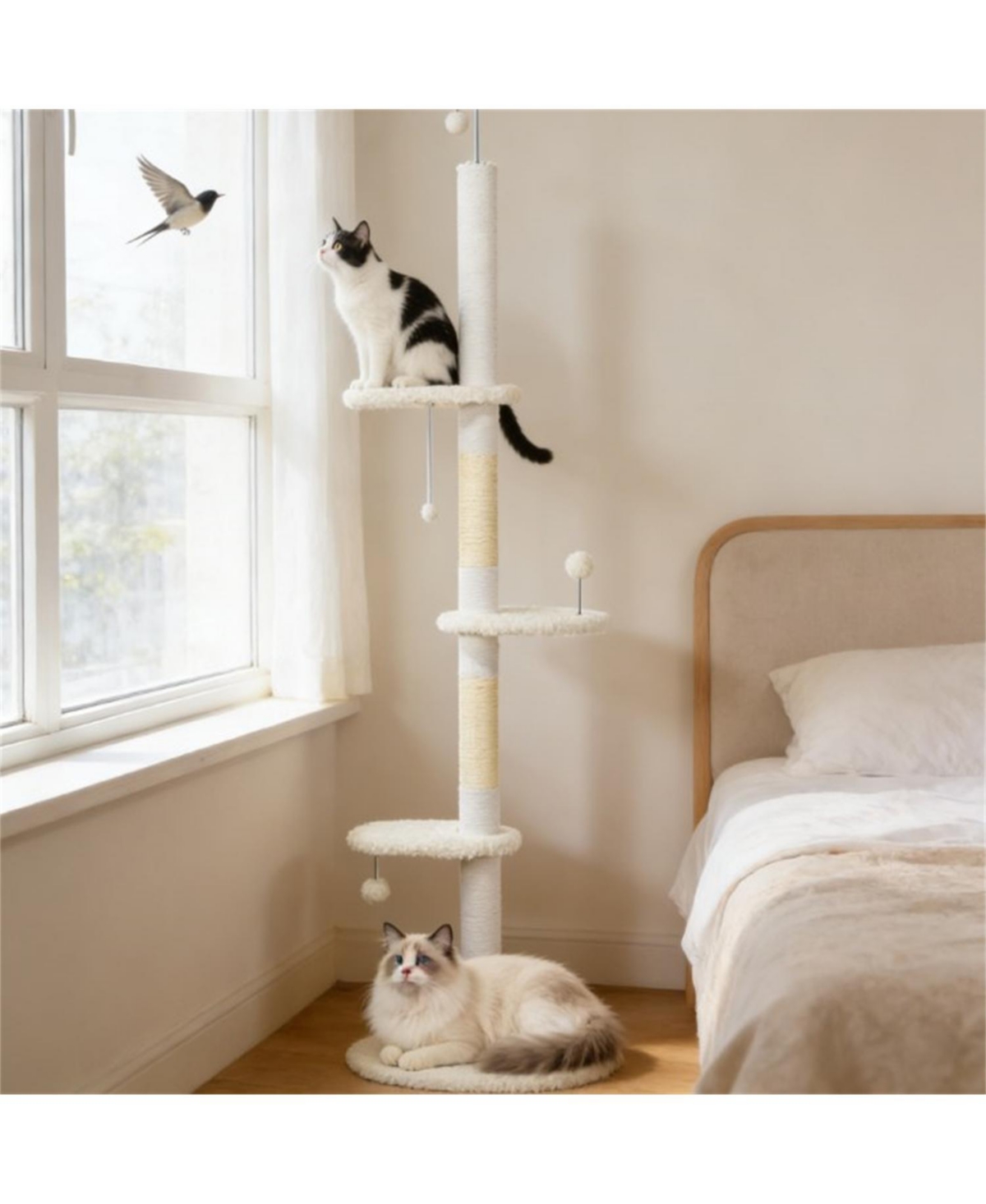 Click here for Aostirmotor 88.5" to 100.5 Cat Tree with tens... prices