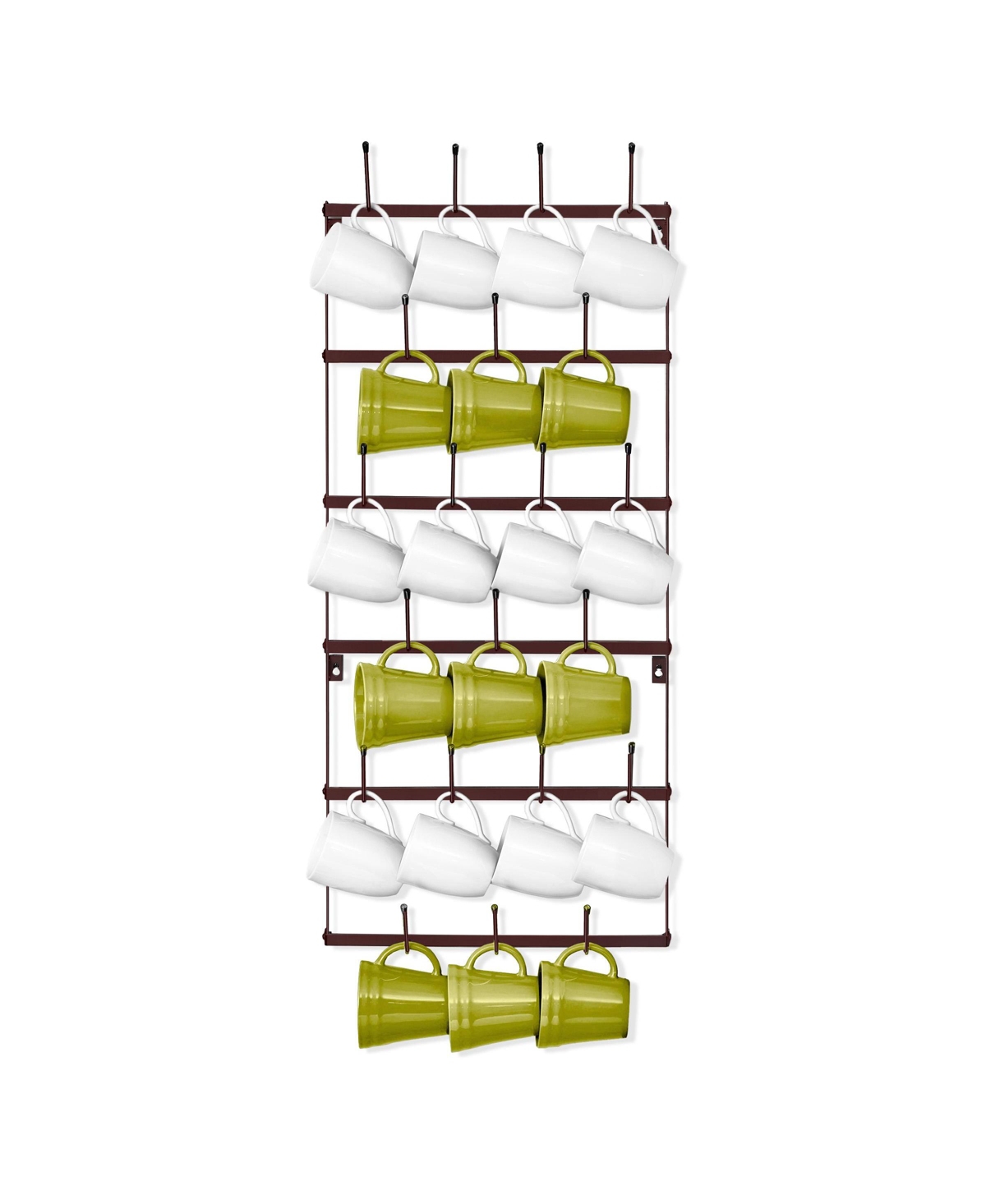 Click here for Sorbus Small 6-Tier Metal Mug Rack Organizer - for... prices