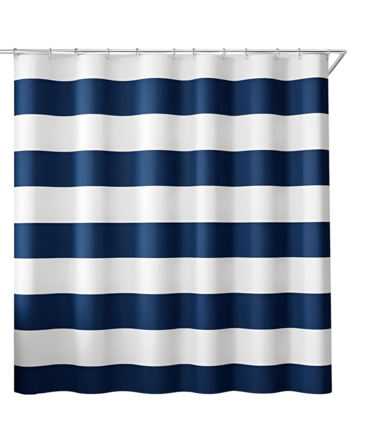 Click here for Slickblue 72 x 70 inch Polyester Striped Shower Cu... prices
