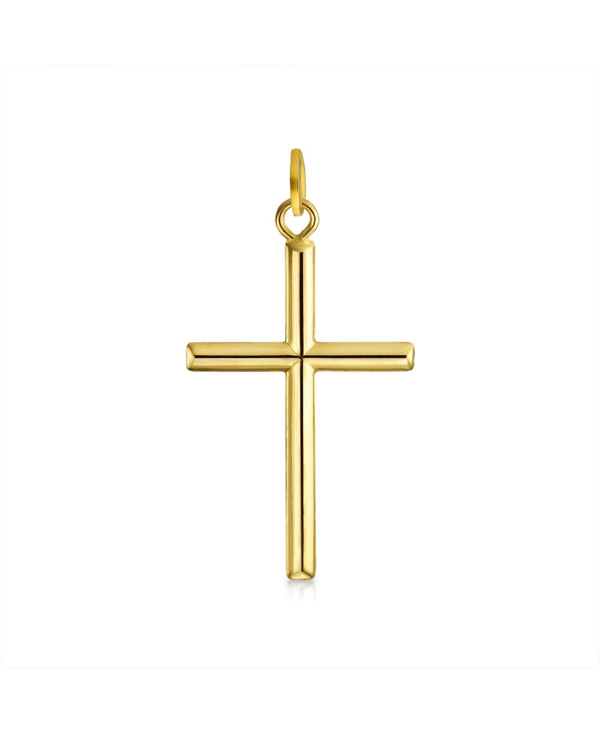 Click here for Bling Jewelry Religious Jewelry Simple 14K Yellow... prices