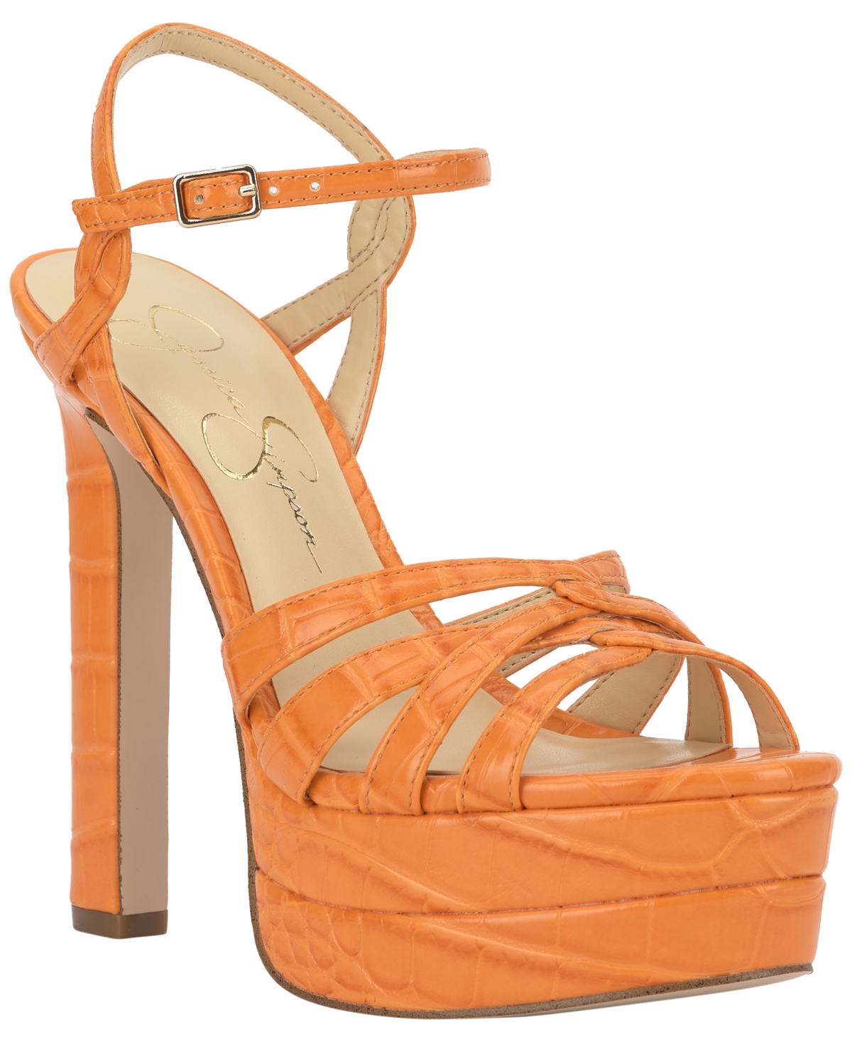 Click here for Jessica Simpson Womens Itzari Strappy High-Heel Pl... prices