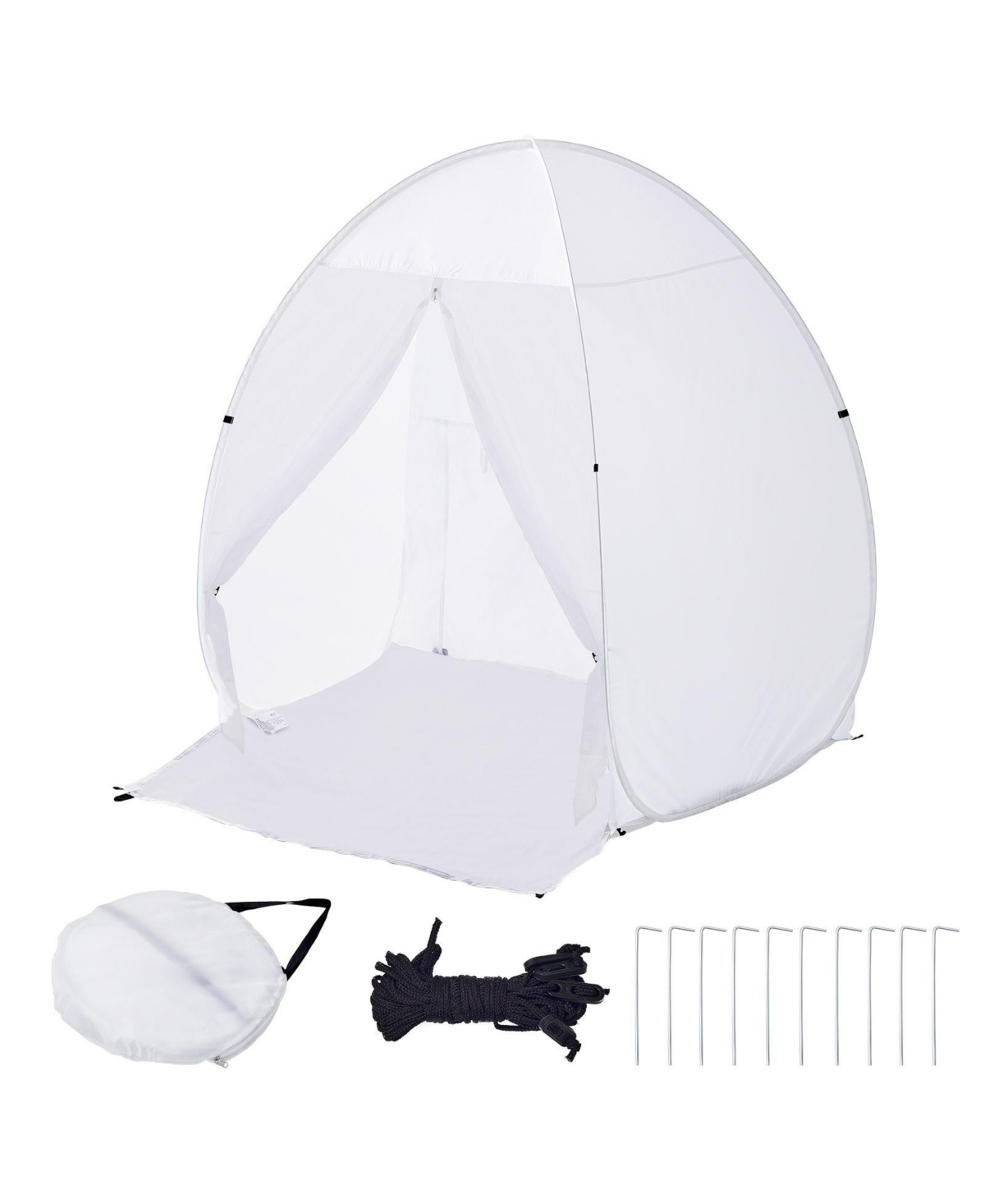 Click here for Mecale Pop-Up Spray Paint Shelter  60 x 60 x 70 in... prices