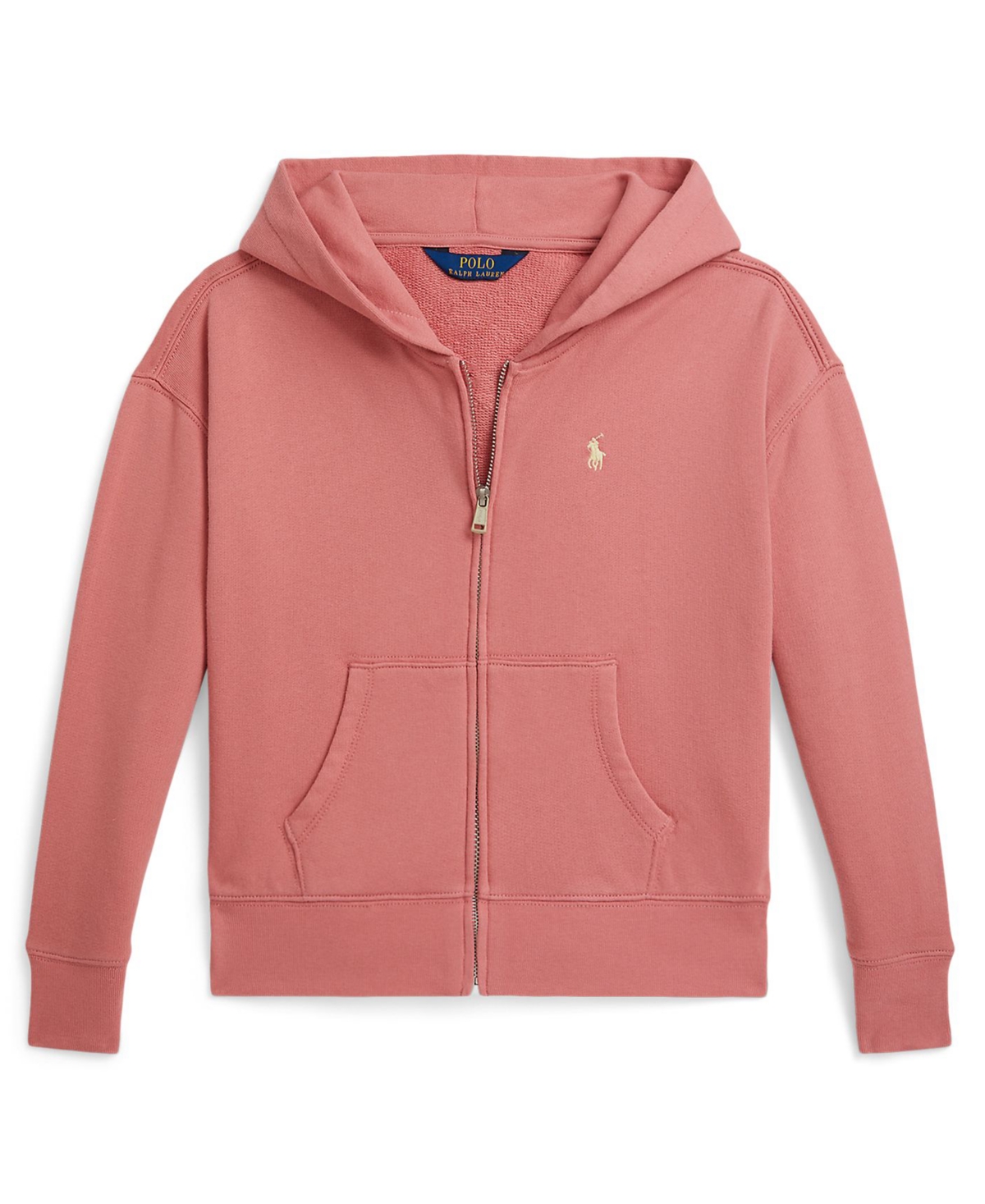 Click here for Polo Ralph Lauren Girls 7-16 Full-Zip Long-Sleeve... prices