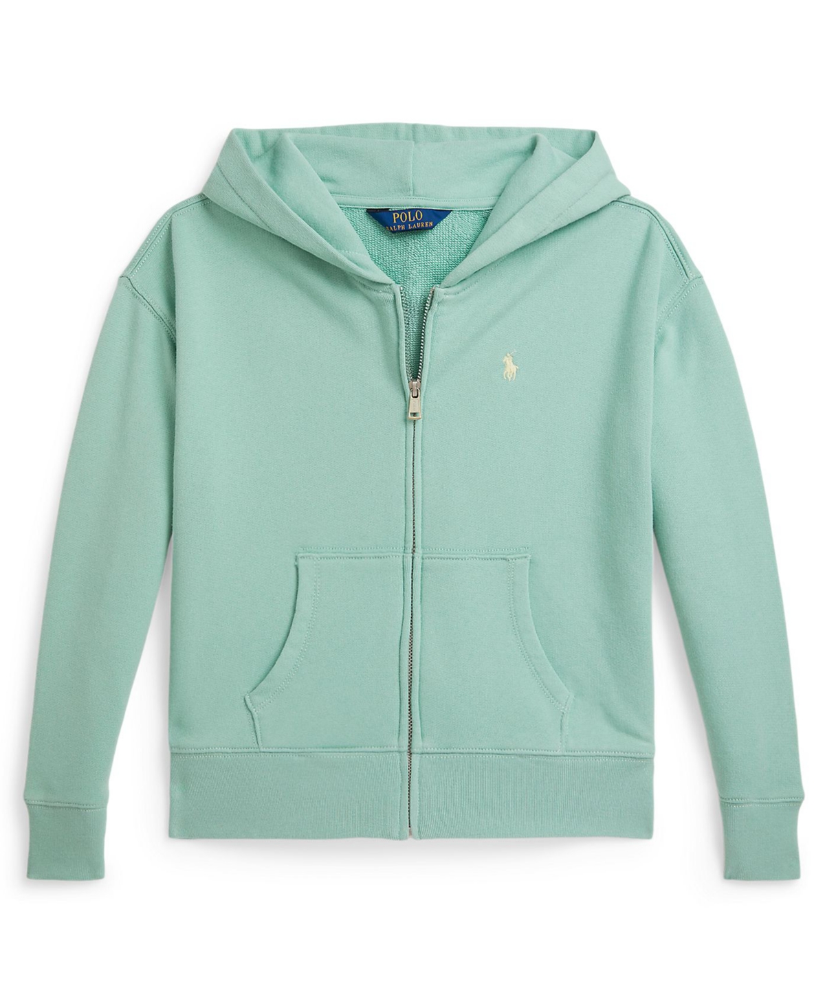 Click here for Polo Ralph Lauren Girls 7-16 Full-Zip Long-Sleeve... prices