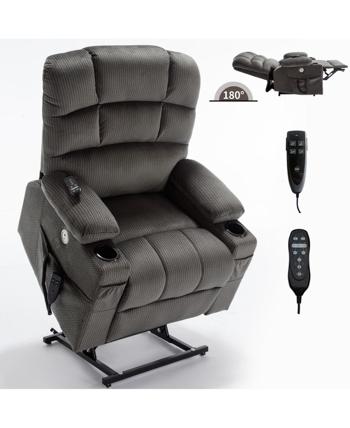 Click here for Boyel Living Dual Motor Power Lift Recliner with C... prices