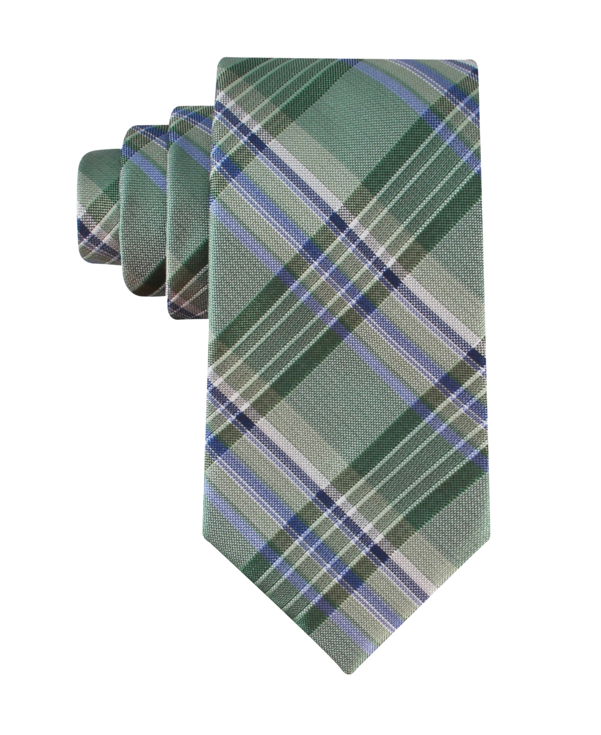 Click here for Tommy Hilfiger Mens Plaid Pattern Tie - Green prices