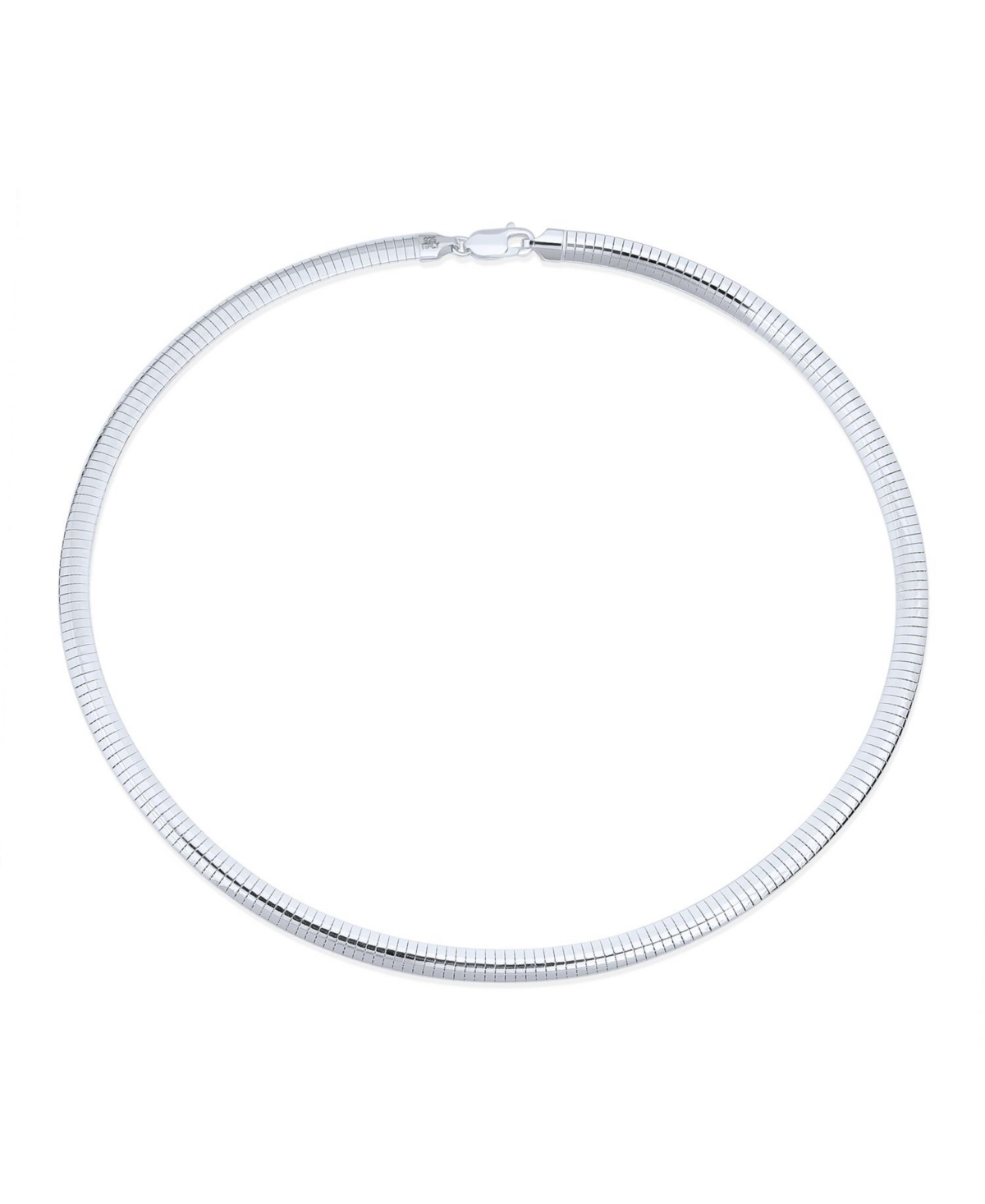 Click here for Bling Jewelry Contoured 6mm Snake Flexible Omega C... prices