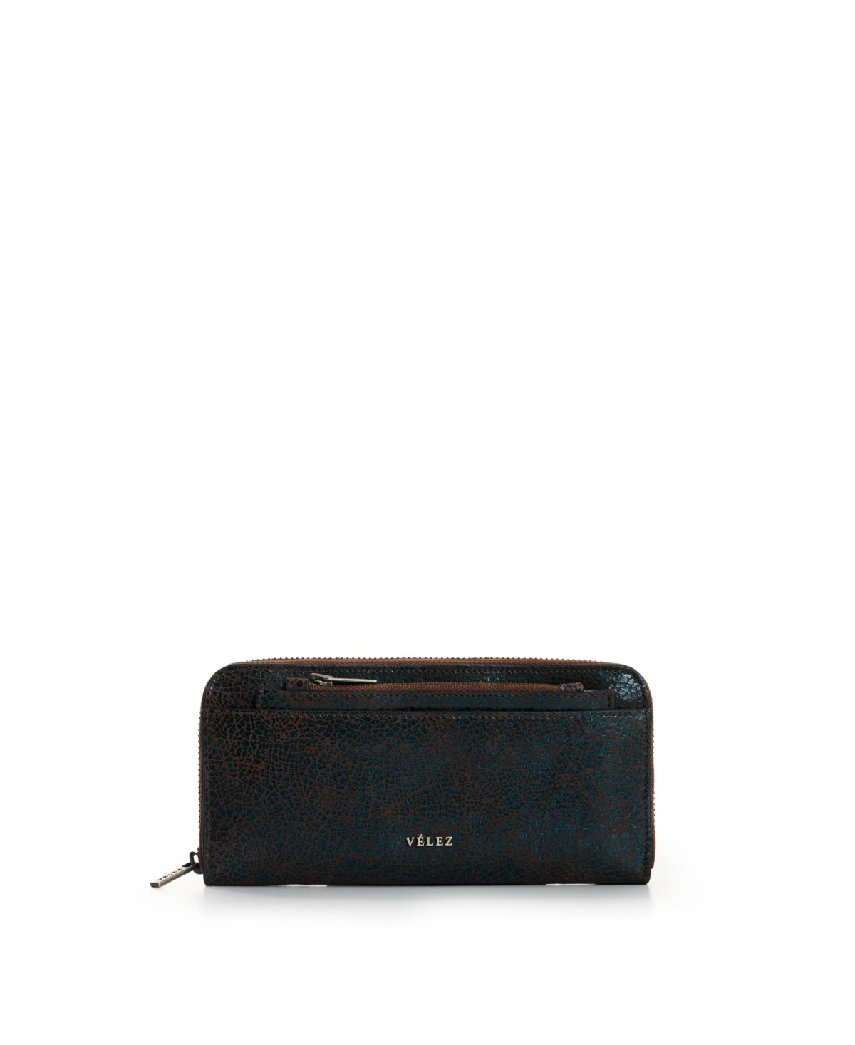 Click here for Velez Mens Folia Leather Checkbook Wallet - Blue prices