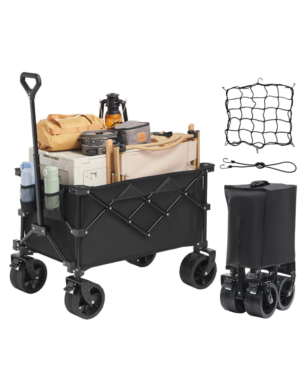 Click here for Mecale 150L Collapsible Folding Beach Wagon Cart... prices