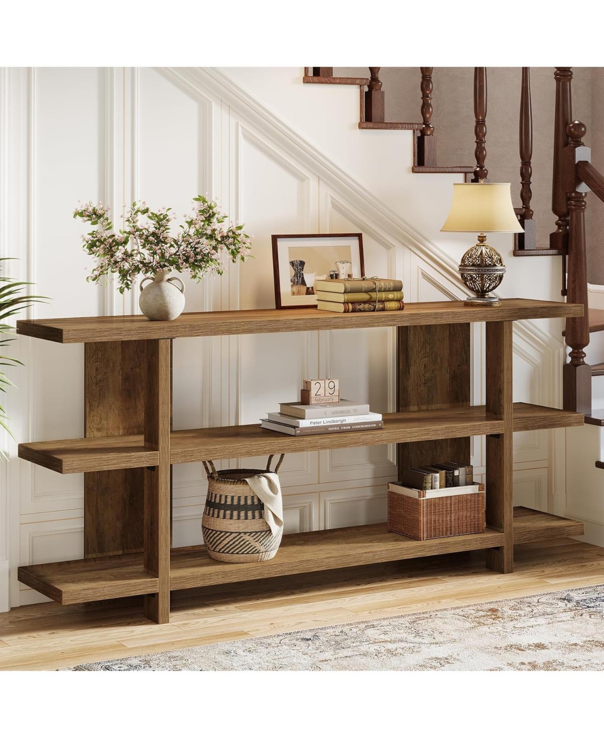 Click here for Tribesigns 63 Inches Long Console Table with Stora... prices