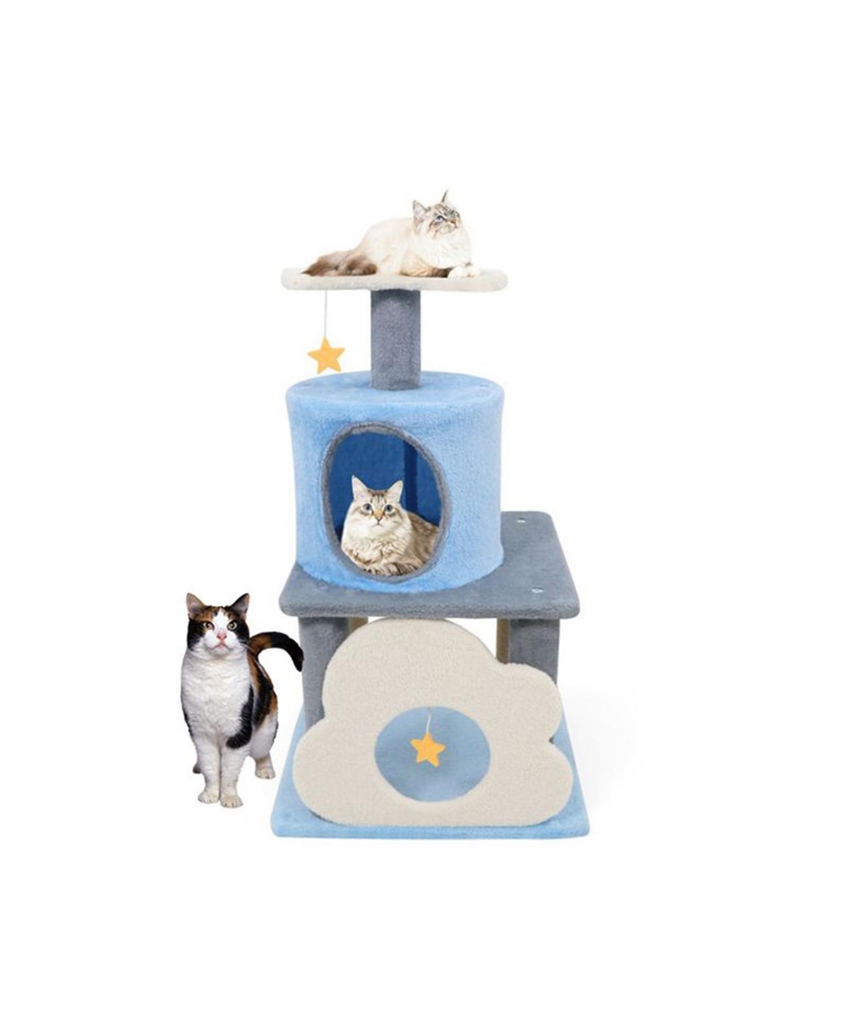 Click here for Aostirmotor 31.5"Tall Multi-Level Cat Tree in... prices