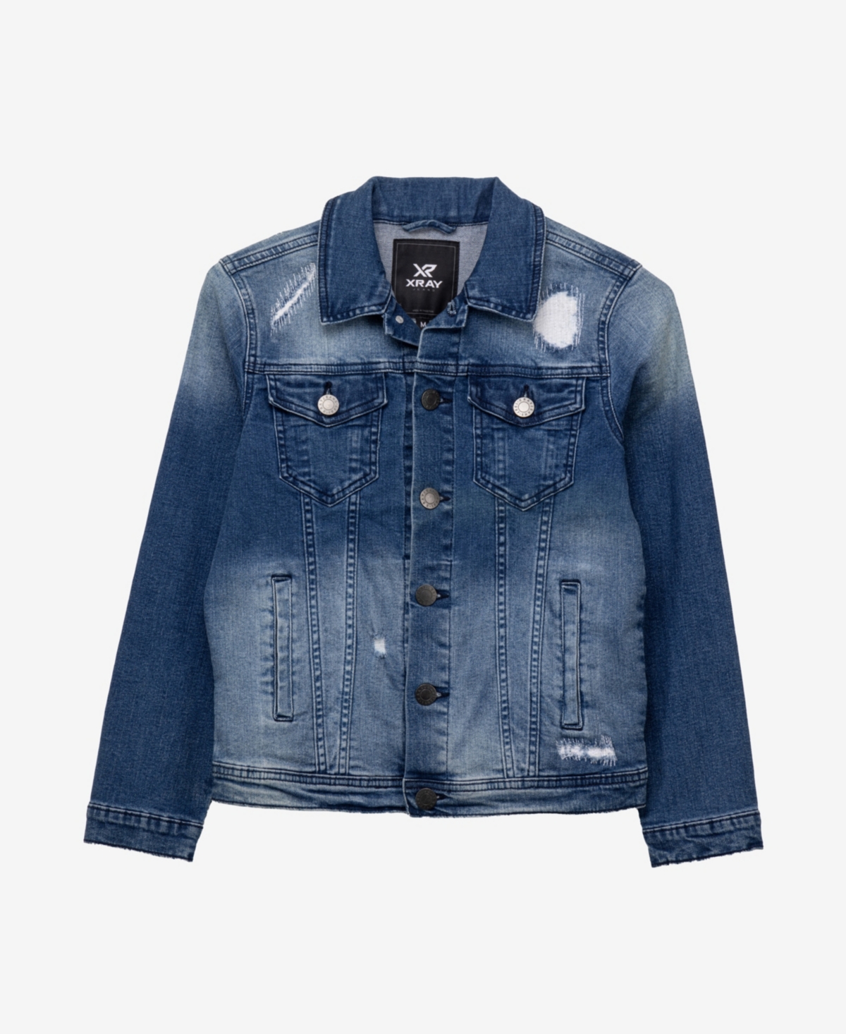 Click here for Xray Boys 8 - 20 Trucker Denim Jacket - Med blue prices