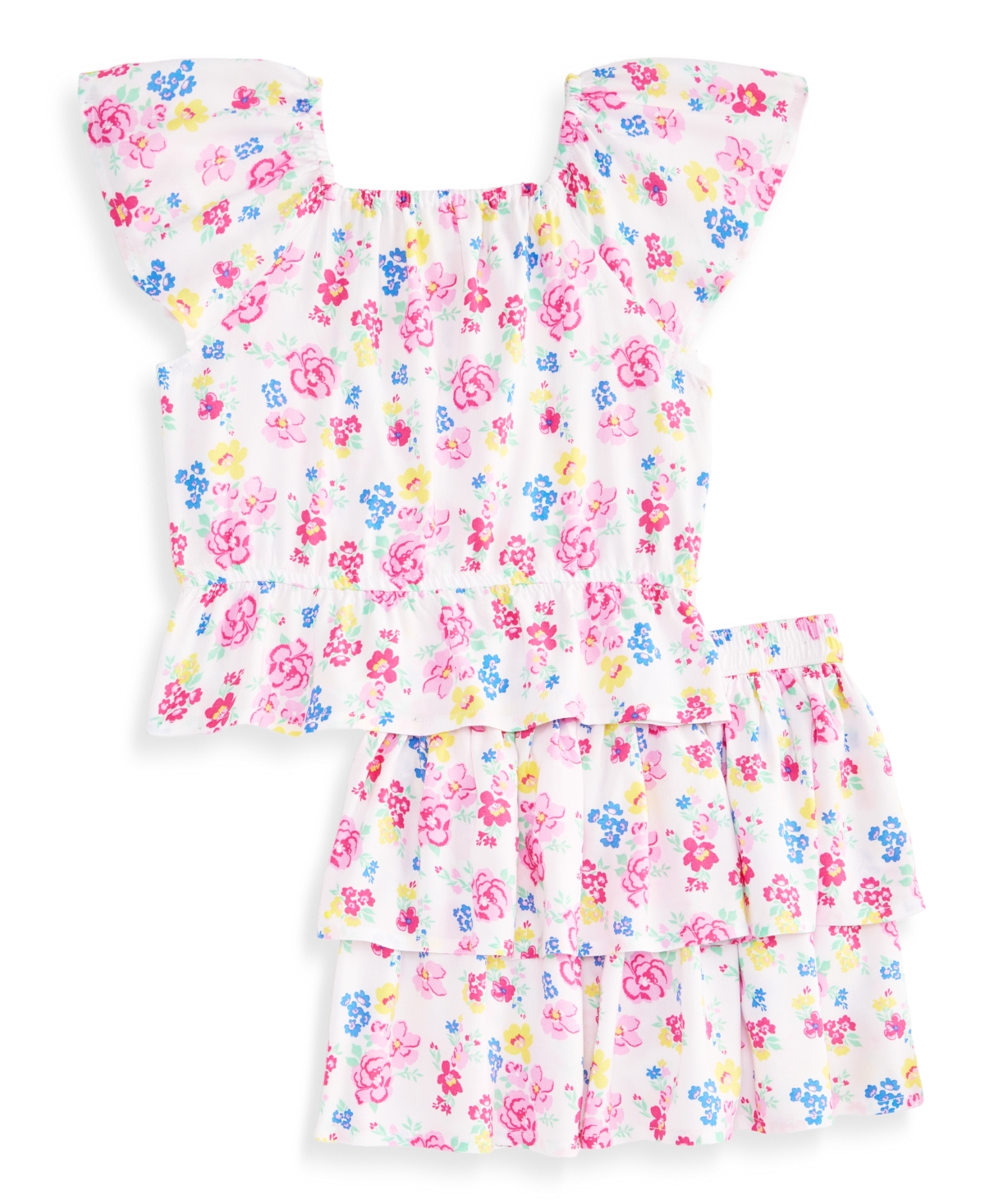 Click here for Epic Threads Girls 12M-5T Ditsy Floral-Print Top &... prices