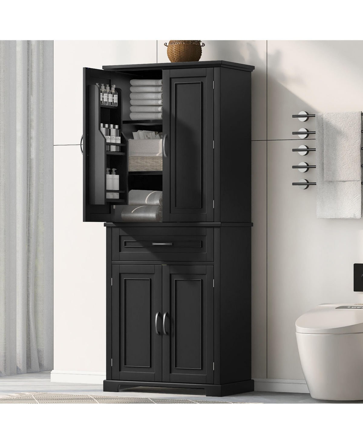 Click here for Busdays Bathroom Storage Cabinet with Doors and Dr... prices