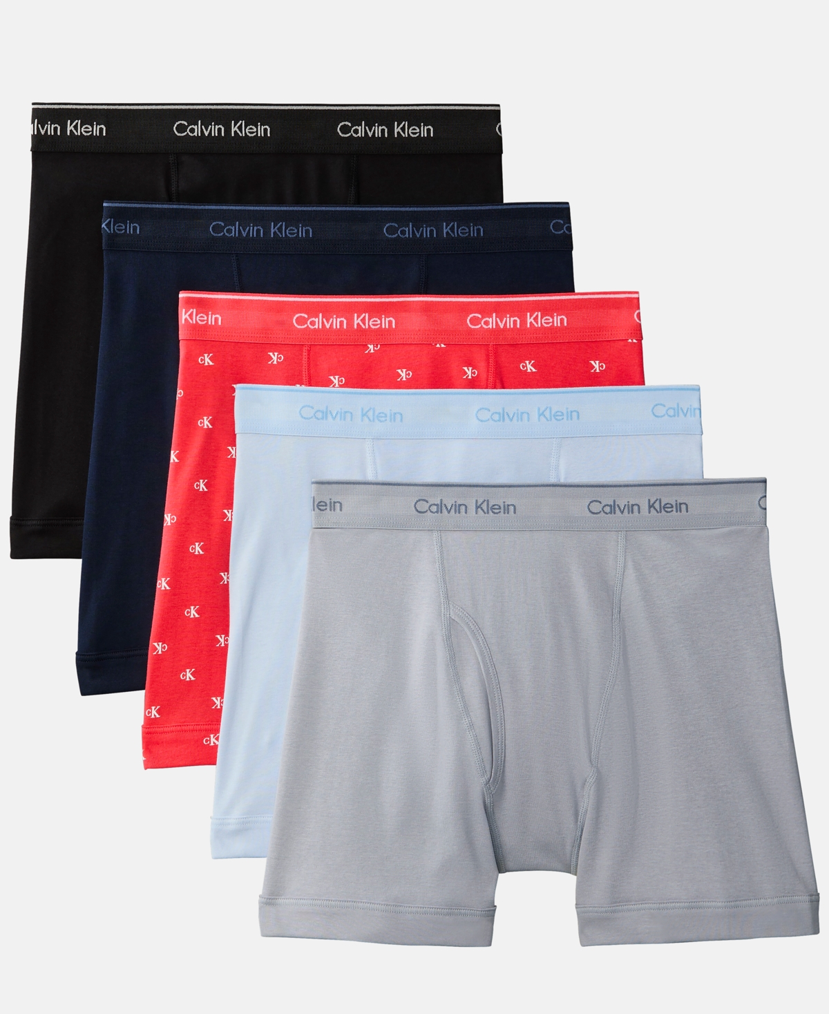 Click here for Calvin Klein Mens 5-Pack Cotton Classic Boxer Brie... prices