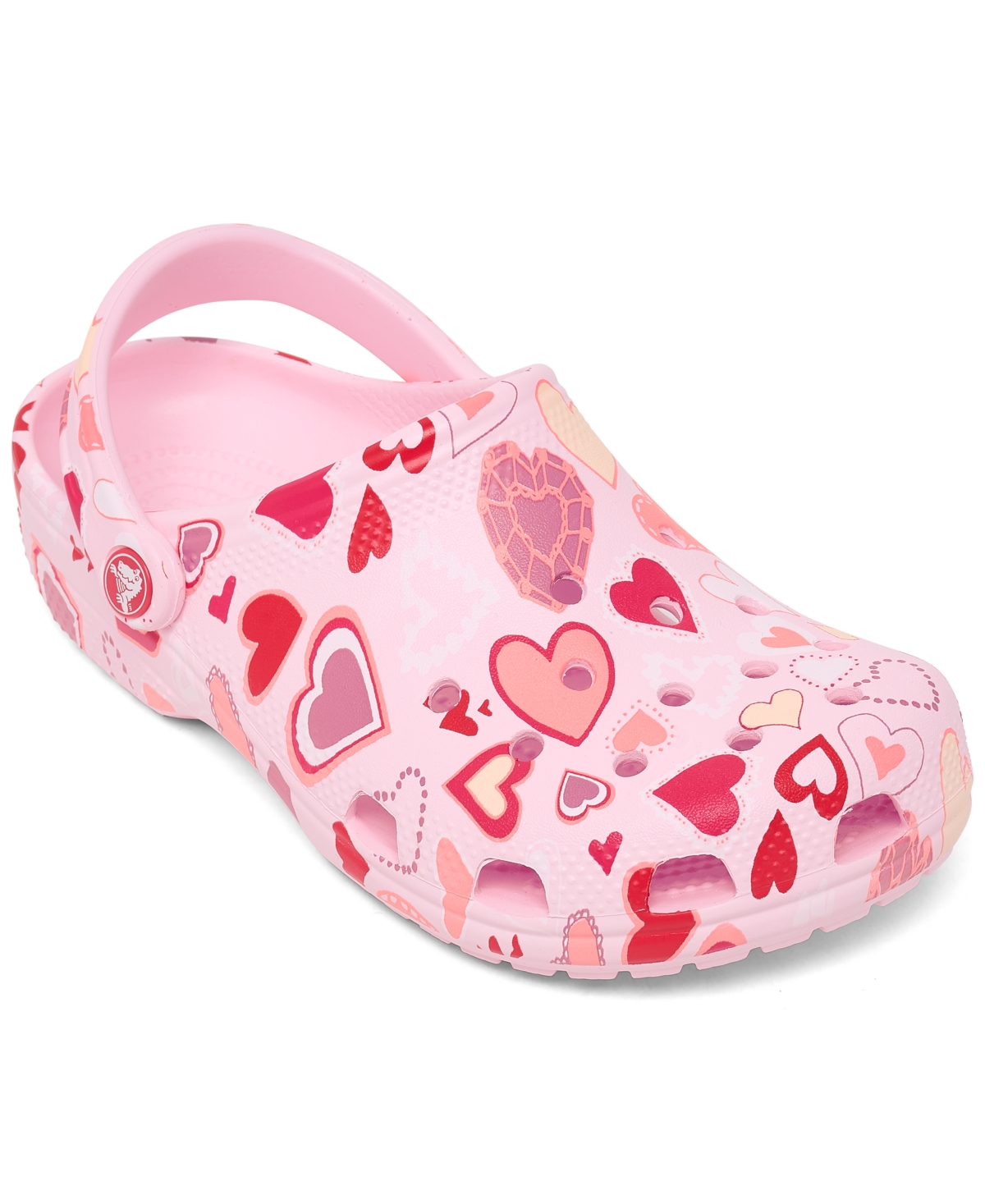 Click here for Crocs Big Girls Hearts Classic Clogs from Finish L... prices