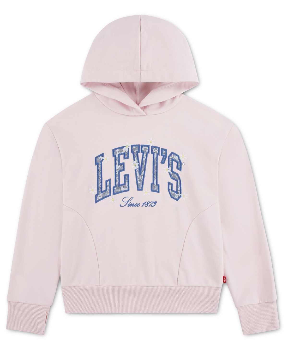 Click here for Levis Girls 7-16 Logo Hoodie - Crystal Pink prices