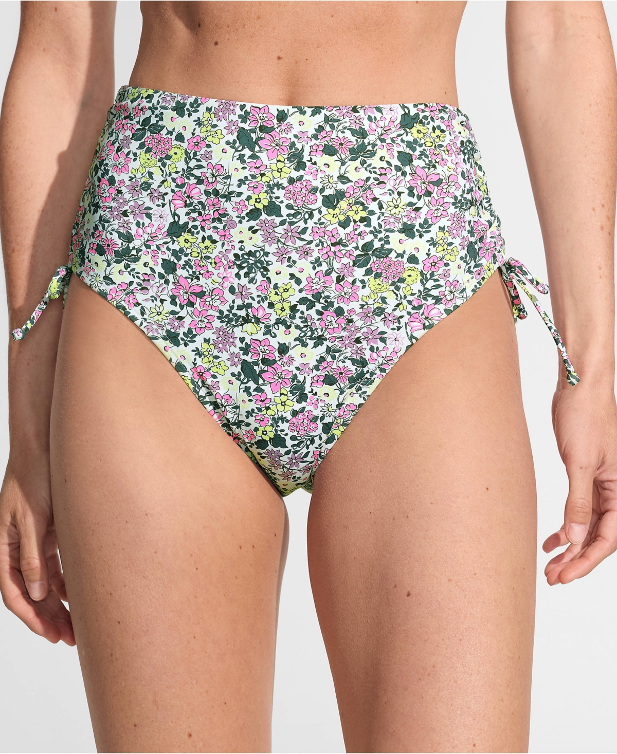 Click here for Lands End Womens High Waisted Adjustable Bikini Bo... prices